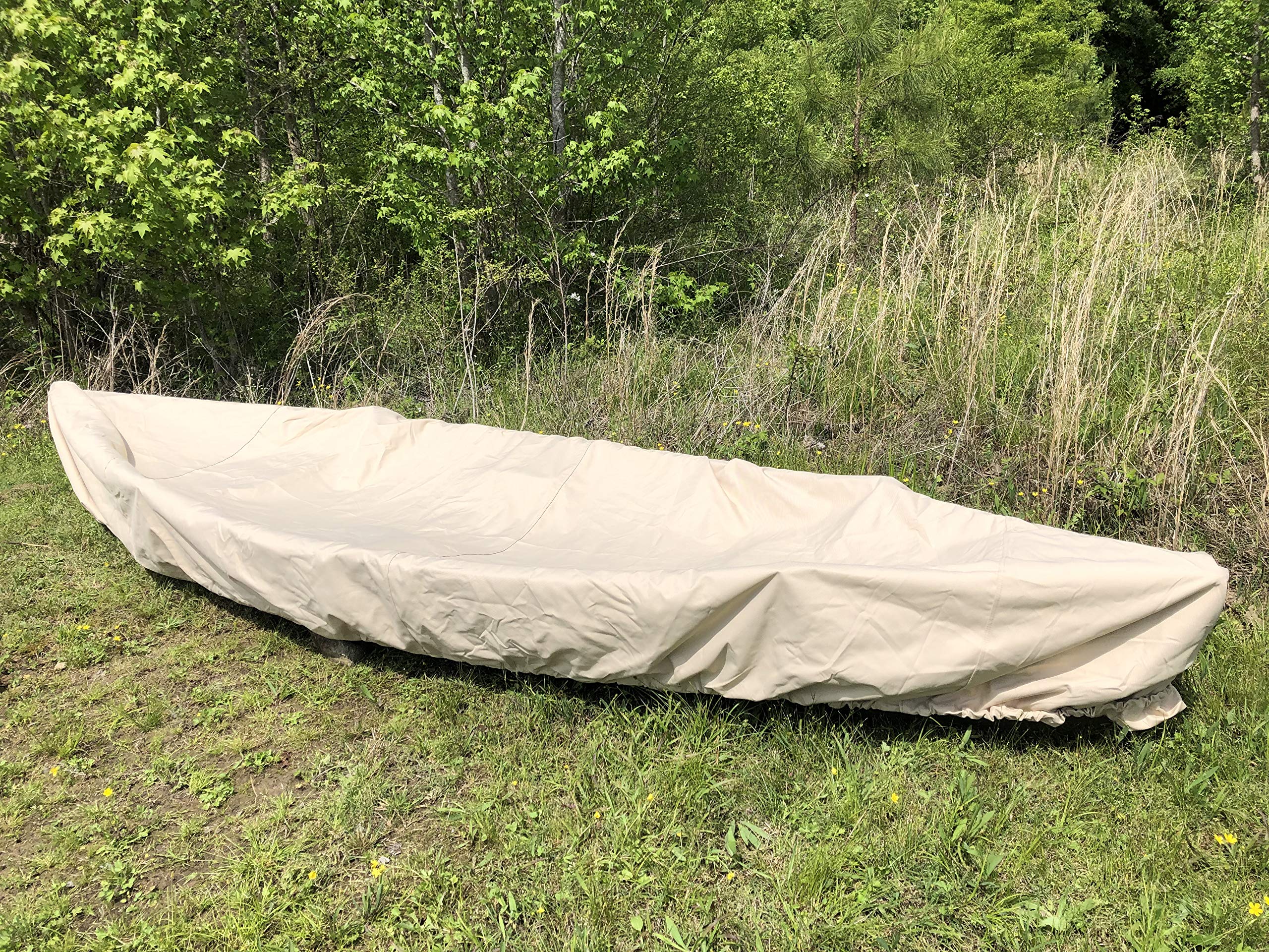 13' 14' Canoe / Kayak cover by Cypress Rowe Outfitters / 16 Oz Canvas for Indoor or Outdoor Storage, Complete Protection