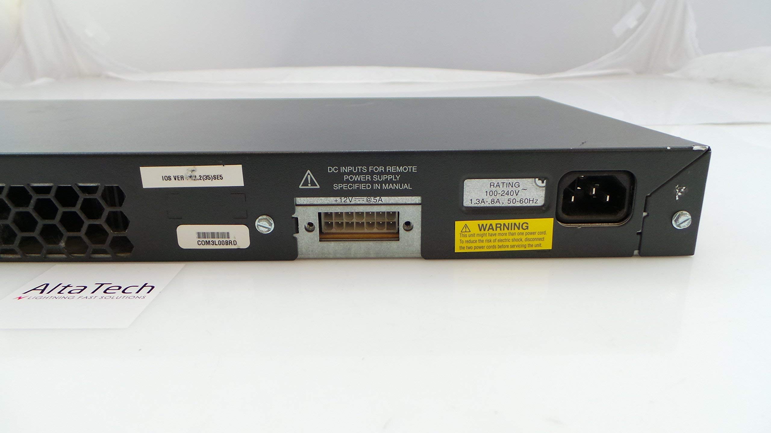 Cisco WS-C2960-24TT-L Catalyst 2960 24 10/100 + 2 1000BT (Renewed)