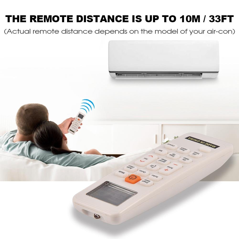 AC Universal Remote Control Replacement for Samsung DB93-11489L DB63-02827A DB93-11115U DB93-11115K KT3X00 Air Conditioner