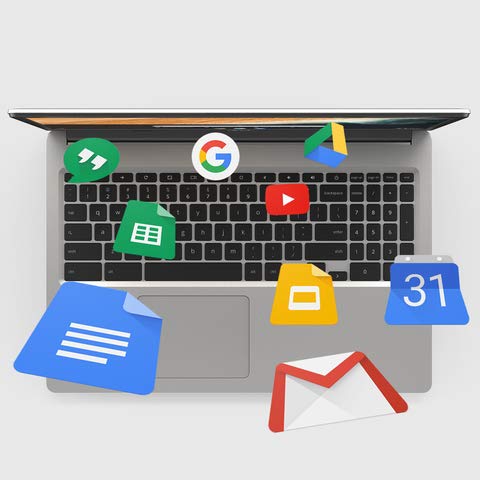 AimCare NewestAcer 15.6 Inch LED HD Chromebook PC Laptop Intel Celeron N4000, 4GB RAM 32GB EMMC Webcam Bluetooth WiFi Microphone, Upto 12.5hrs Battery, Sleeve, Online Class, Chrome OS, 1-Week Support