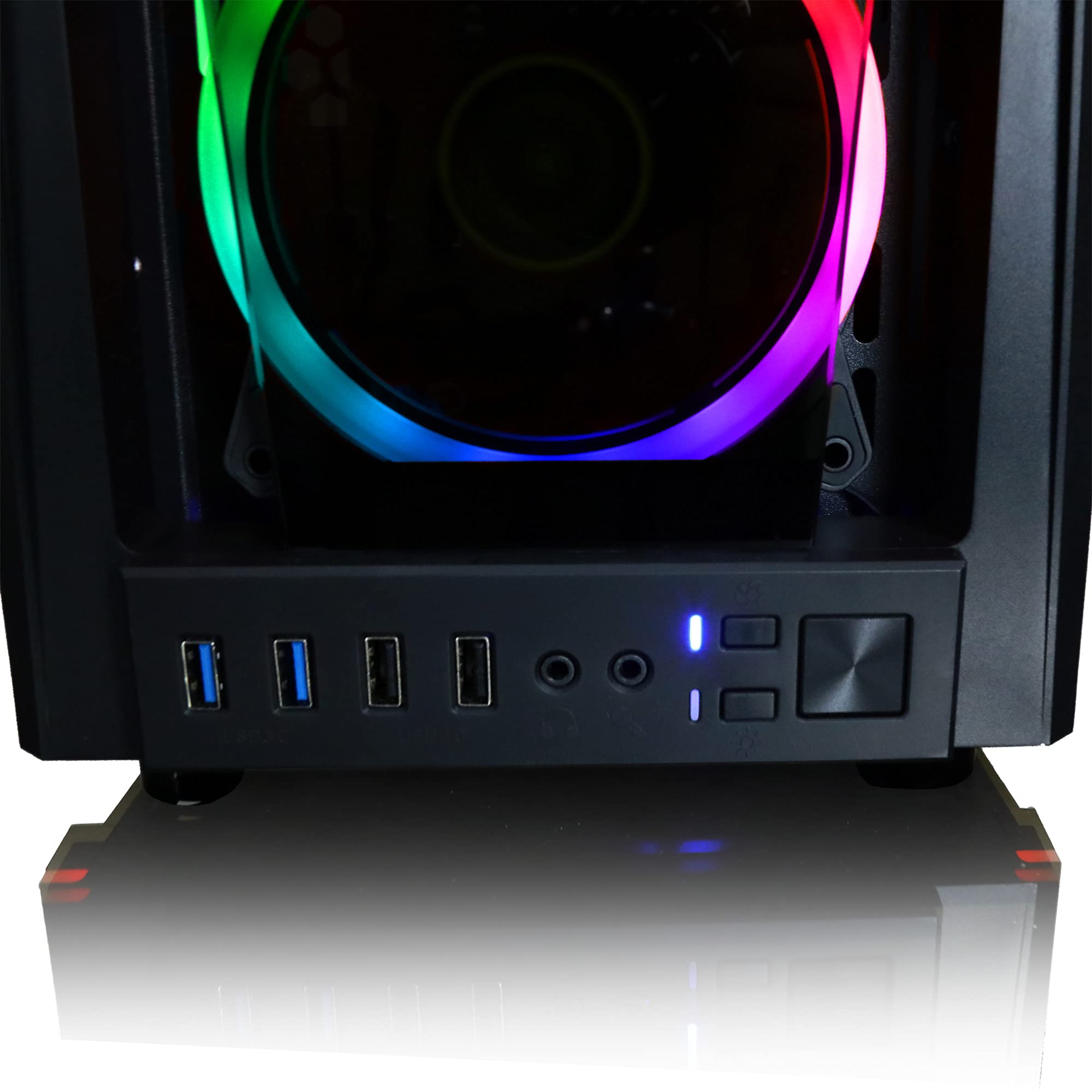 CLX Set - Liquid Cooled Intel Core i9 10850K 3.6Ghz 10-Core Processor, 16GB DDR4 Memory, GeForce RTX 3070 8GB GDDR6 Graphics, 480GB SSD, 2TB HDD, WiFi, Windows 11 Home 64-bit