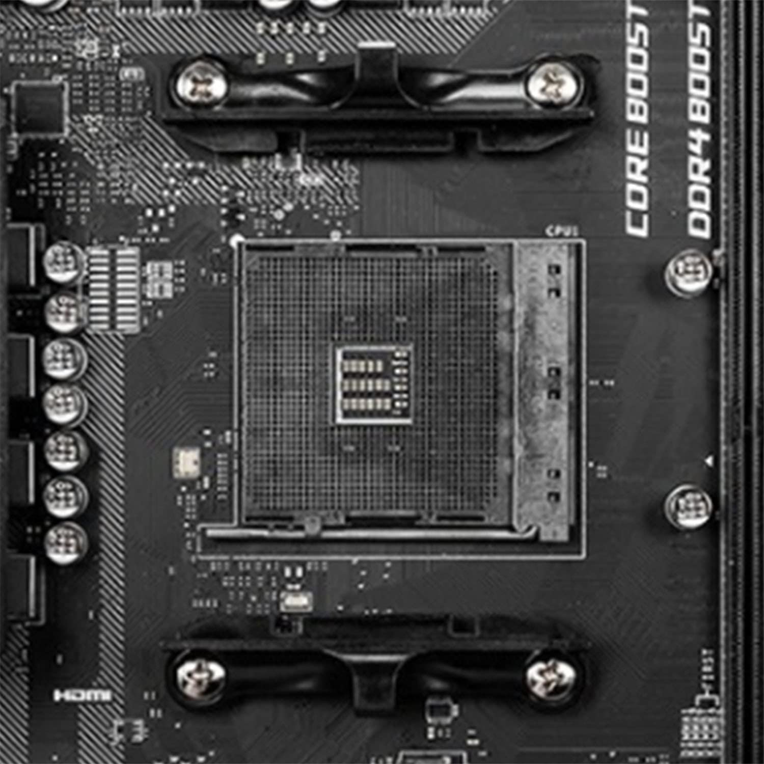 SJZBIN AM4 CPU Heatsink Bracket Back Durable CPU Heatsink Bracket Motherboard CPU Fan Cooling Mounting Sheet Plate Backplate for AMD AM4 B350 X370 A320 X470 B450 B550 X570