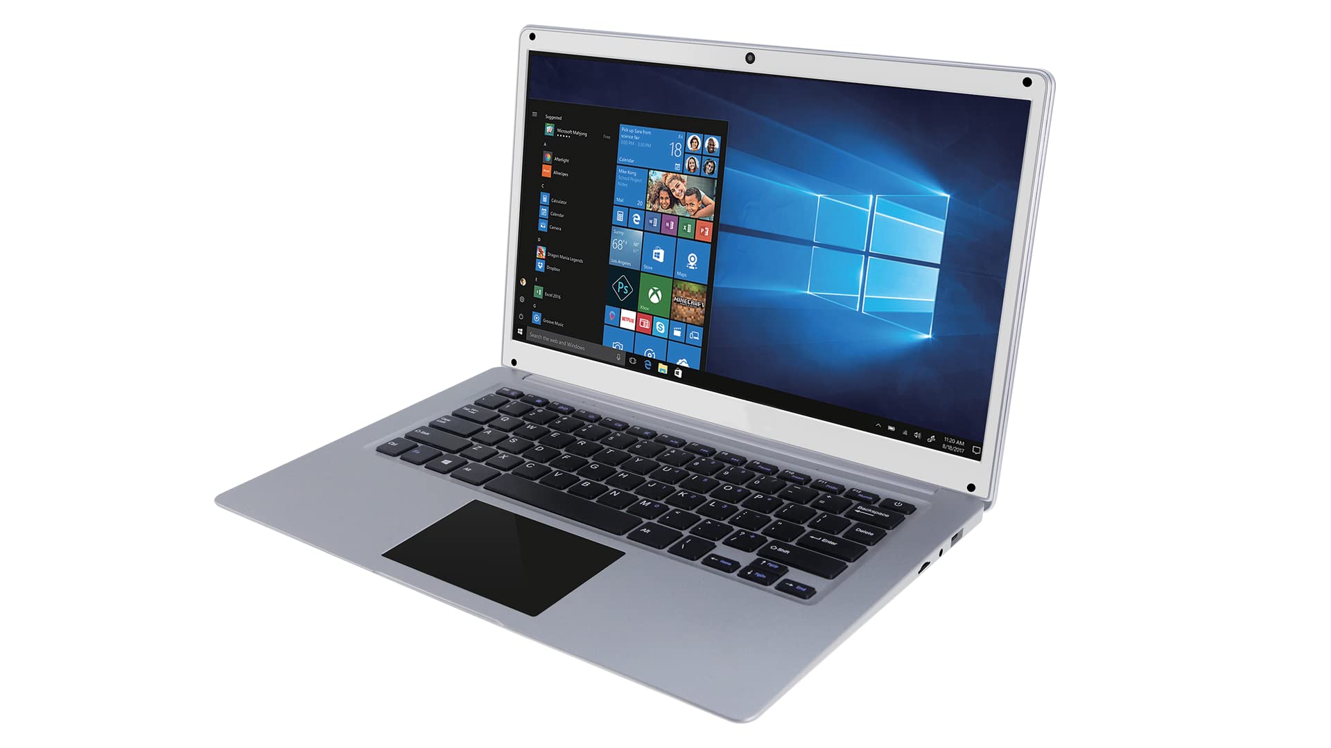 Azpen Xcite X1450E 14 Inch Laptop with HD Display 4GB RAM & 64GB Storage Win 11 OS