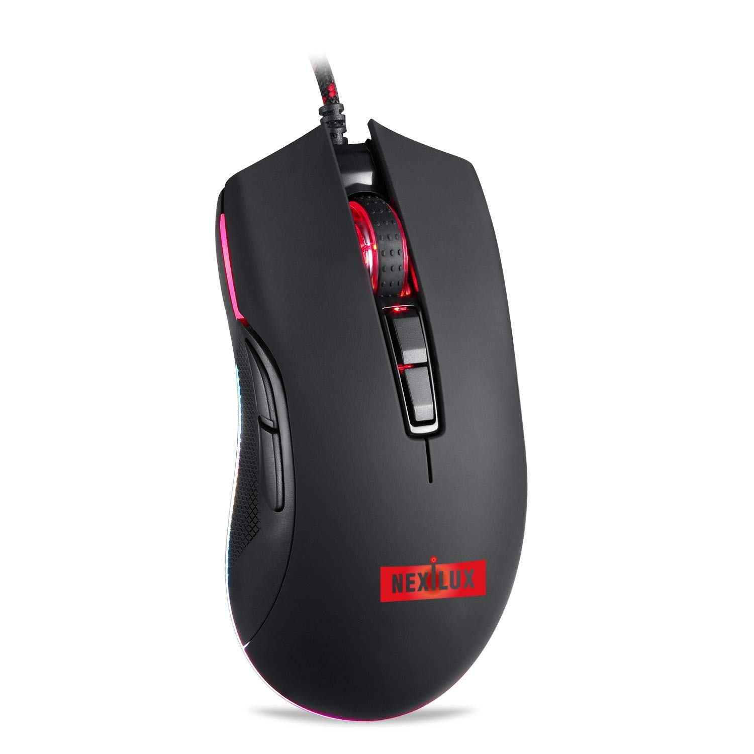 NEXiLUX Pro Gaming Keyboard and Mouse Combo Compatible with PlayStation 4, PlayStation 3, Xbox One, Xbox 360, Switch, Switch Lite and PC, NXL-95237