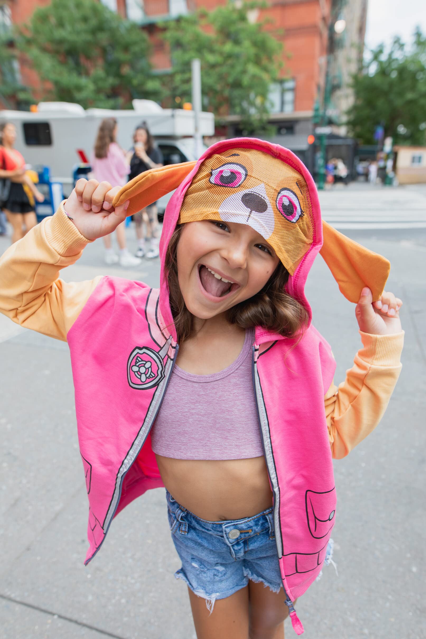 Paw Patrol Skye Toddler Girls Fleece Zip Up Hoodie 4T