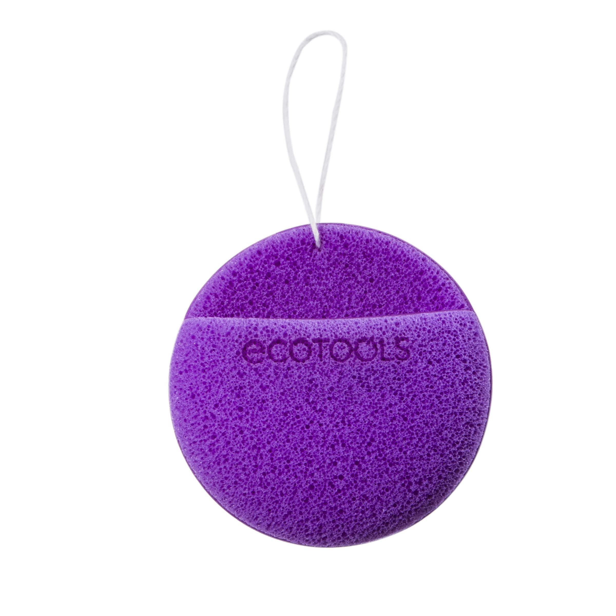 EcoTools Facial Cleansing Bioblender, Eco Friendly Compostable Face Sponge, for Facial Cleansers & Scrubs, Deep Cleansing & Exfoliating, Safe for Sensitive Skin, Cruelty Free & Vegan, 2 Count
