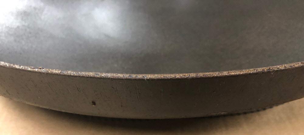 22" Cooking Disc Blade Discada with 1-1/2" Sides, Discada/Paella Pan, Made in Brazil