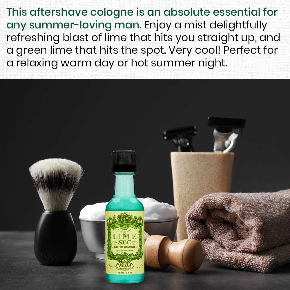 Clubman Lime Sec After Shave Lotion 1.7 fl. Oz x 2 packs