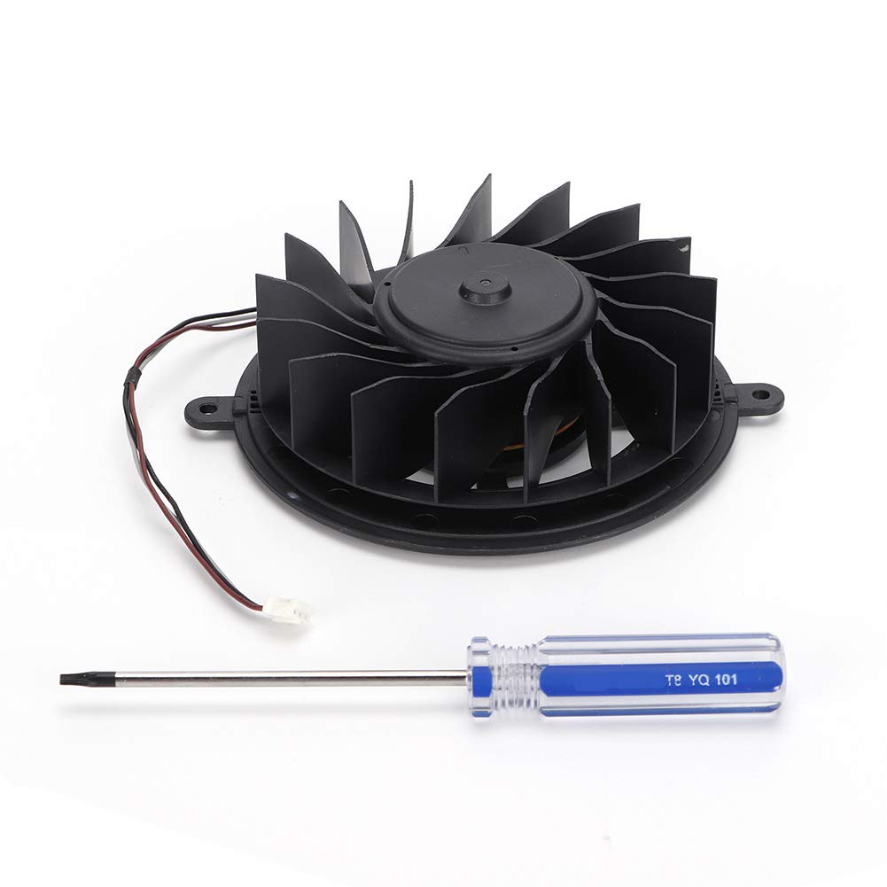 125 PS3 Cooling Fan,Precise cuts,interfaces,Excellent Performance,Powerful Functions,for PS3 KSB1012HE Built-in Fan Replacement for Playstation Turbo Cooler with Screwdriver