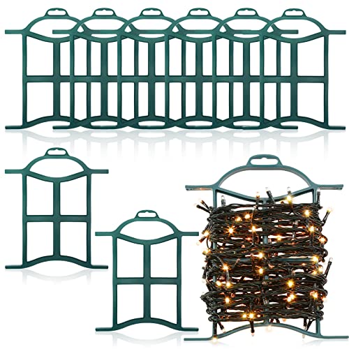 9 Pieces Christmas Light Storage Light Bulb Storage Christmas String Lights Organizer Holder Extension Cord Holder for Reel Extension Cord, Garland, Beads