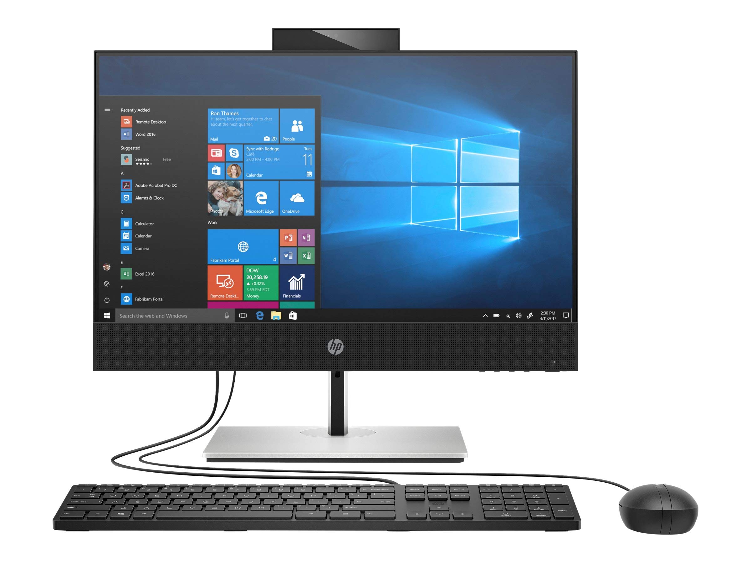 HP Business Desktop ProOne 600 G6 All-in-One Computer - Intel Core i5 10th Gen i5-10500 Hexa-core (6 Core) 3.10 GHz - 8 GB RAM DDR4 SDRAM - 256 GB SSD - 21.5" Full HD 1920 x 1080 - Desktop - Windows