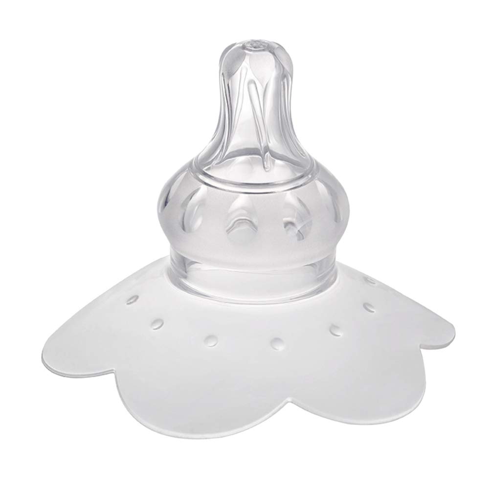 EXCEART 1 Pair Breastfeeding Nipple Shield Nipple Protector for Breastfeed with Latch Difficulties Or Flat Or Inverted Nipples