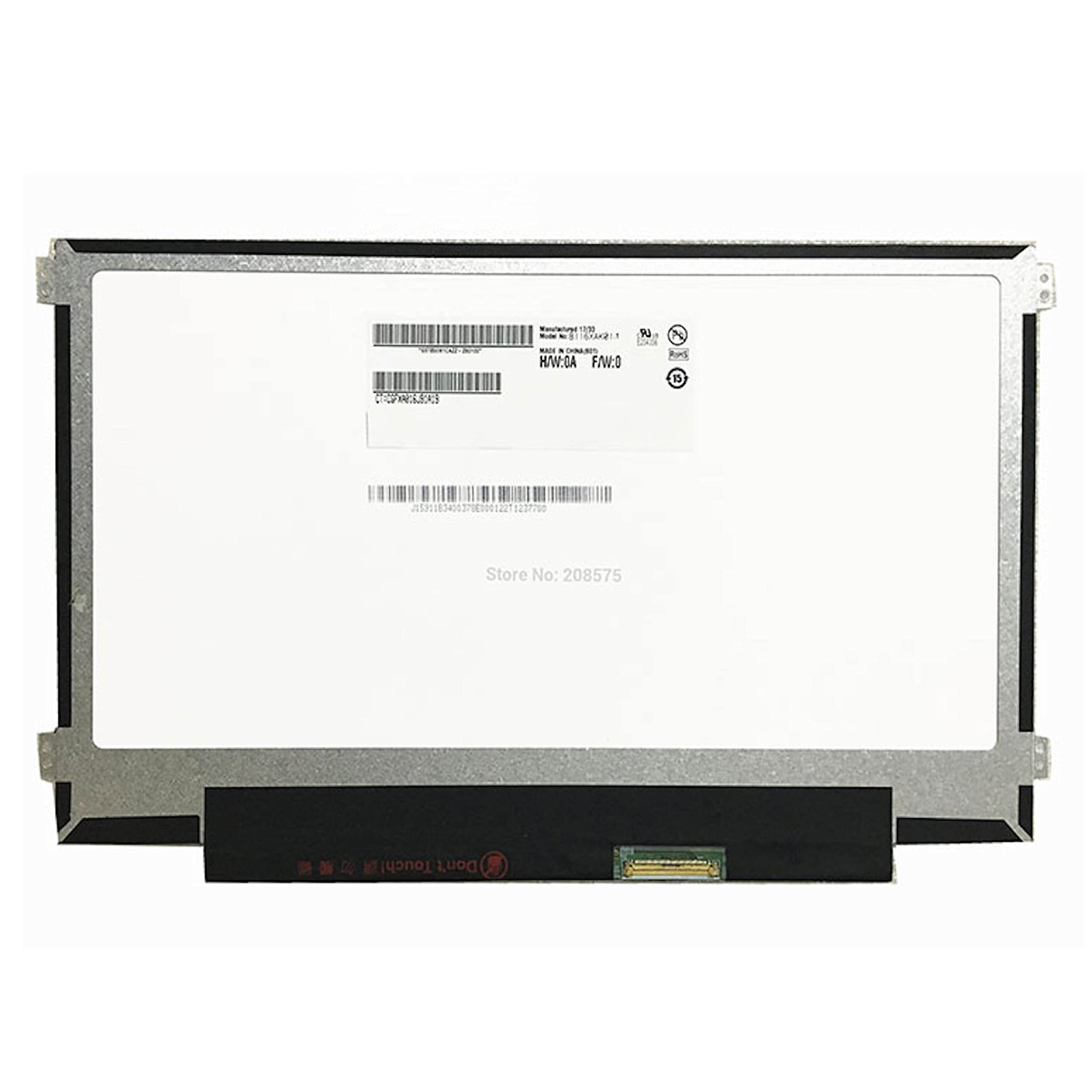F-HONG ELECTRONIC CO LIMITED New NV116WHM-T01 11.6" Laptop On-Cell Touch Display HD 1366x768 40 Pin