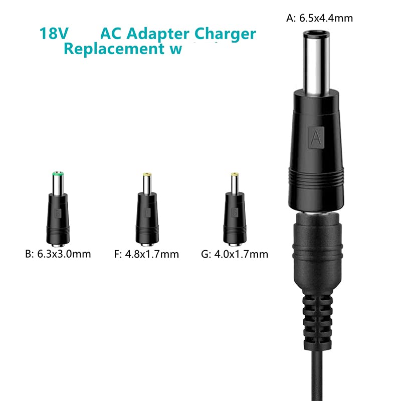 18V 2.5A AC DC Power Supply Adapter Compatible for Altec Lansing Rockbox XL IMW999 STL Altec Lansing IMW889 IMW1500 T612 Speaker, Brookstone Big Blue Studio Party Bluetooth Speakers Charger Cable Cord