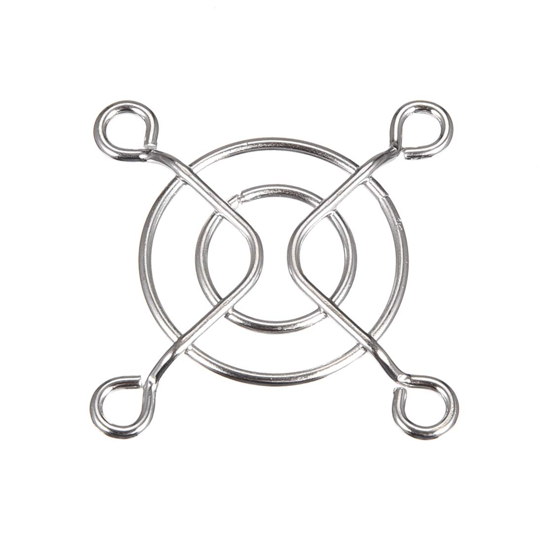 uxcell Cooling Fan Grill Finger Guard Metal for 40mm x 40mm Case Computer Pack of 10