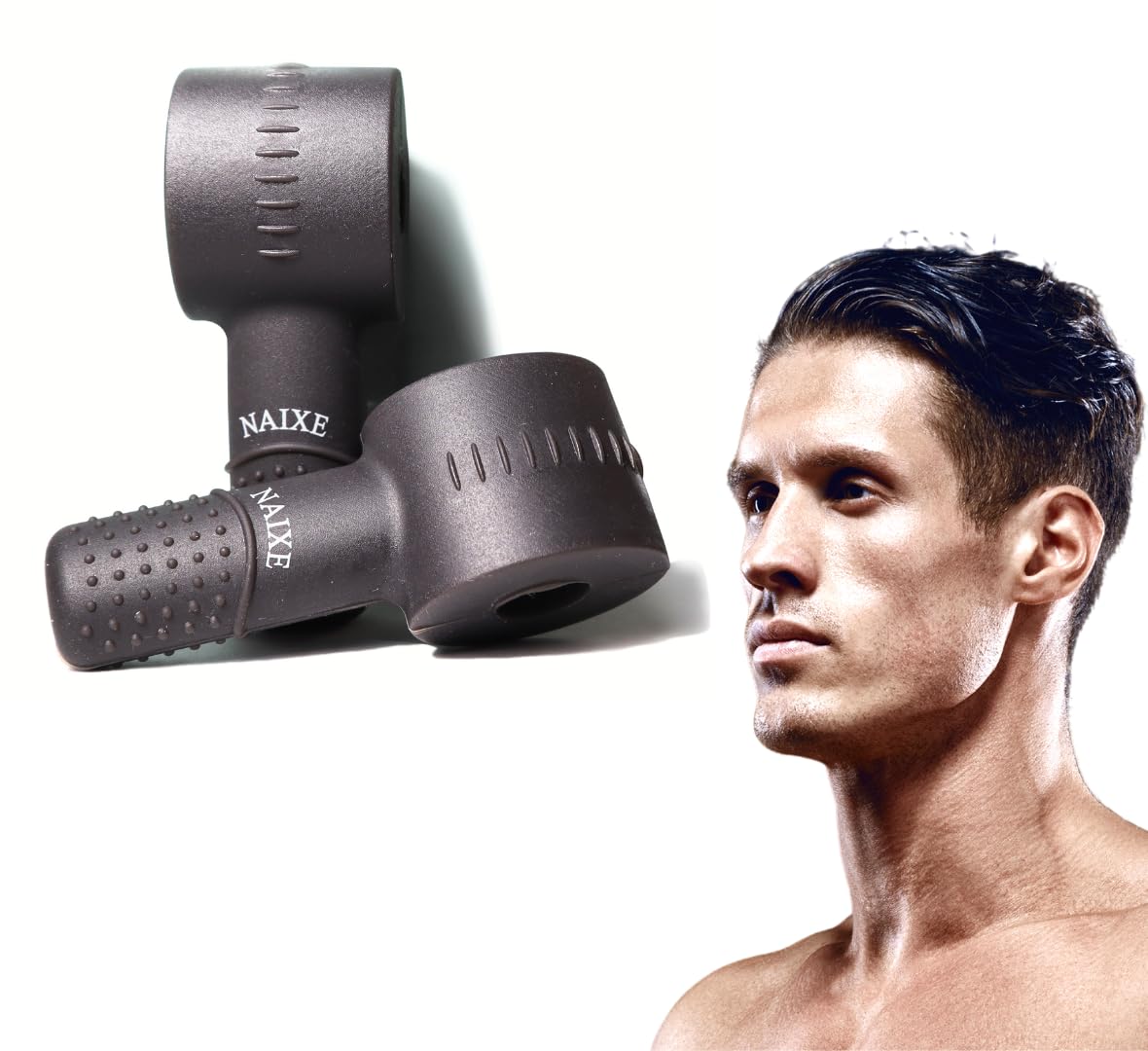 Jawline Shaper for Men and Women, Jaw Exerciser, Jawline Exerciser, Jawline Trainer, 3 Resistance Levels, Face Slimmer, Silicone Face and Neck Exerciser, Double Chin Reducer Eliminator