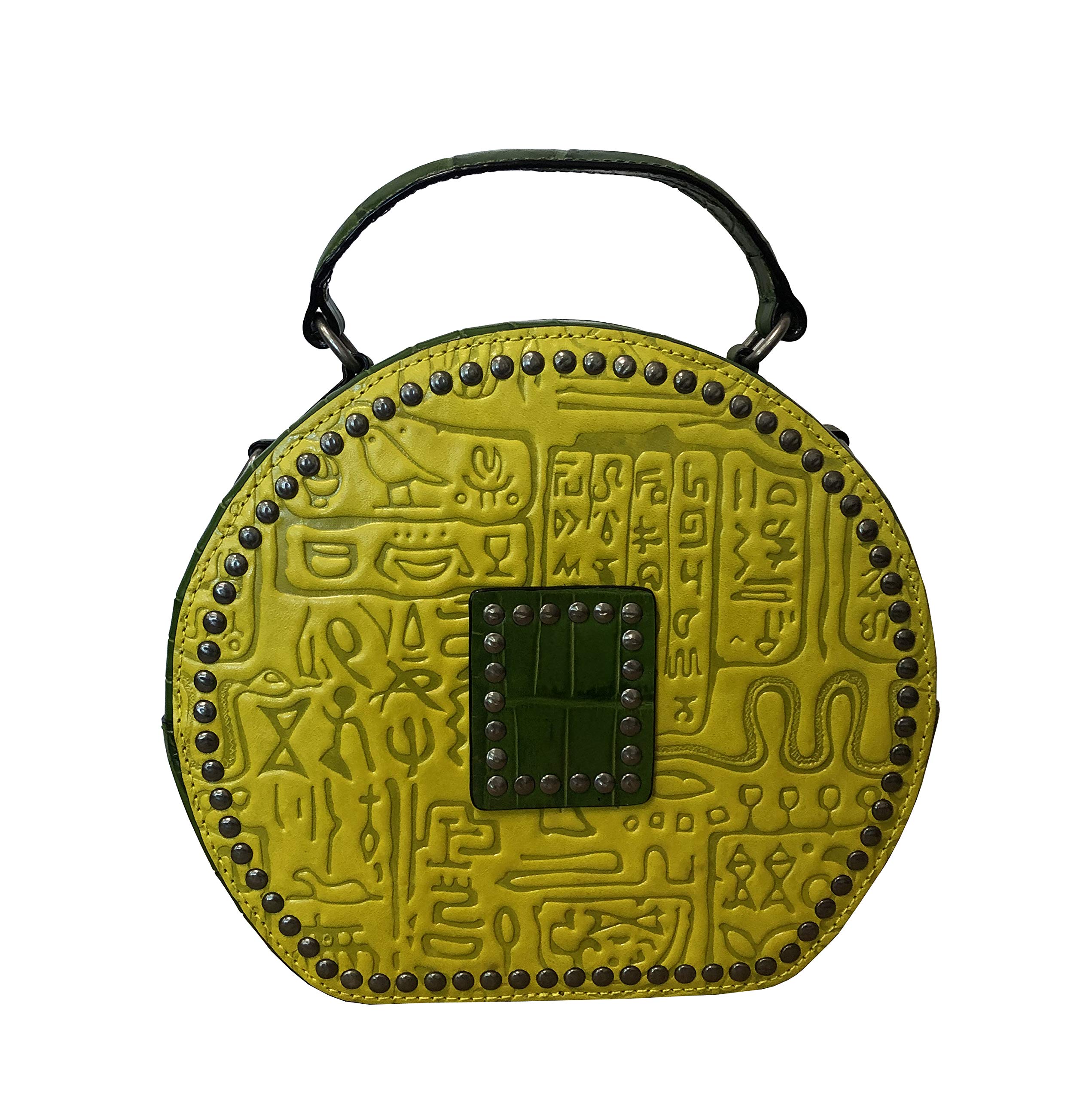 Amerileather Jetta Embellished Leather Crossbody (#1213-7)