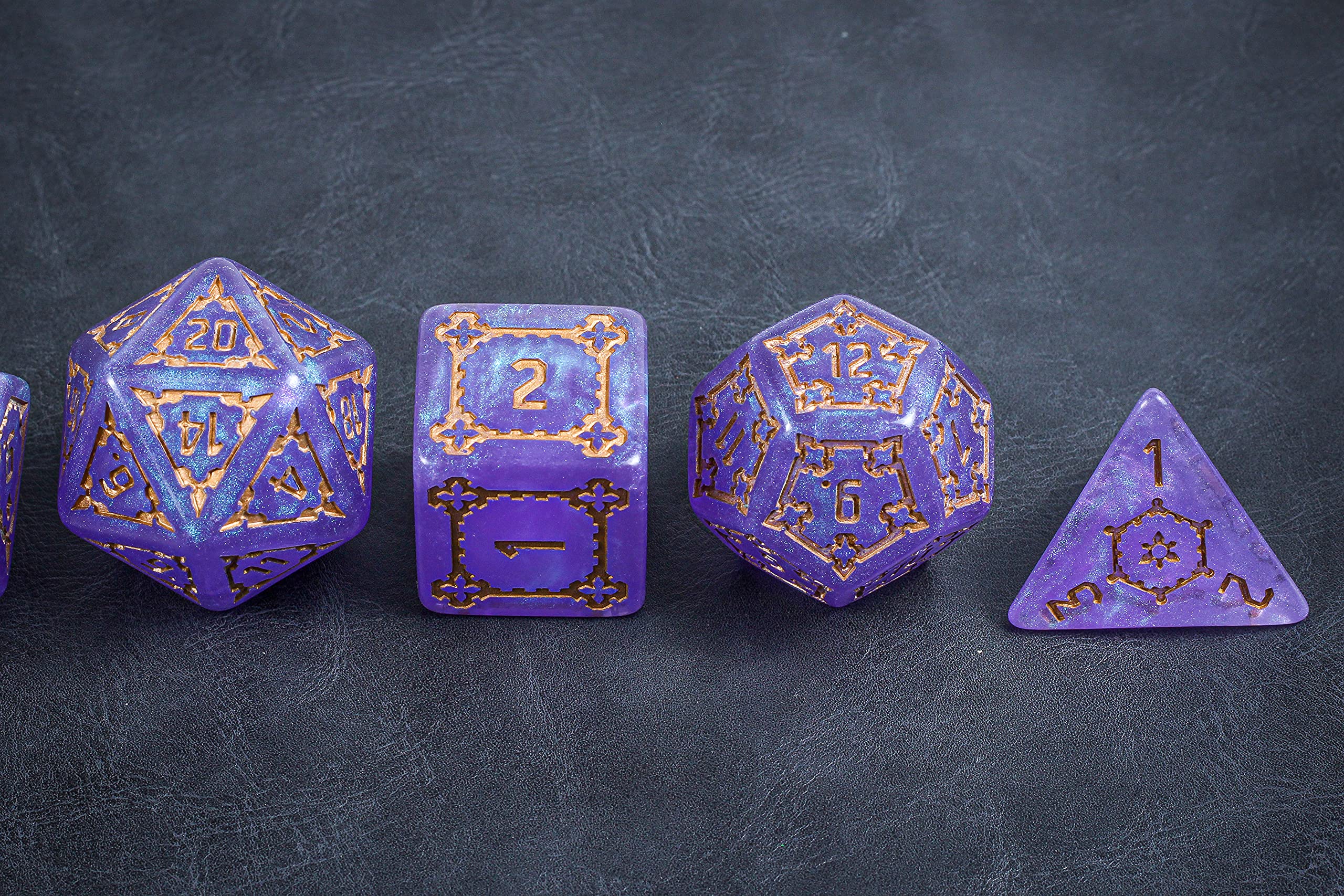 3DEGOS Jumbo Demon Queen DND Dice Set for Dungeons and Dragons Gifts, D&D, D and D, Pathfinder, Accessories, D20, Polyhedral, Resin Dice, Metal, Dice Tray, Tower, Bag, Box