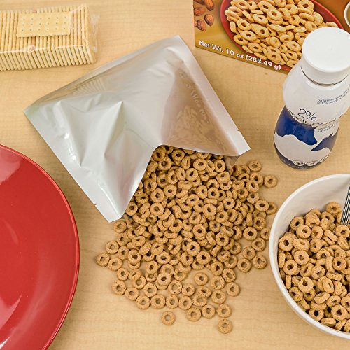 50 Pack Of Mylar 8x8" Quart Size Bags