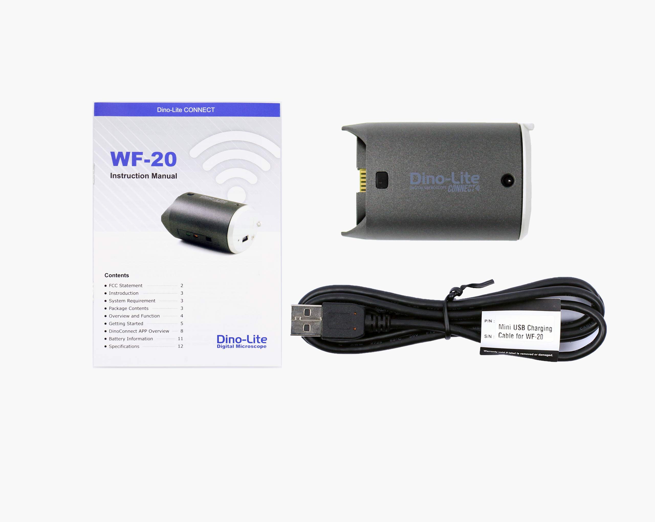 Dino-Lite WF-20 WiFi Adapter - Compatible Models Only
