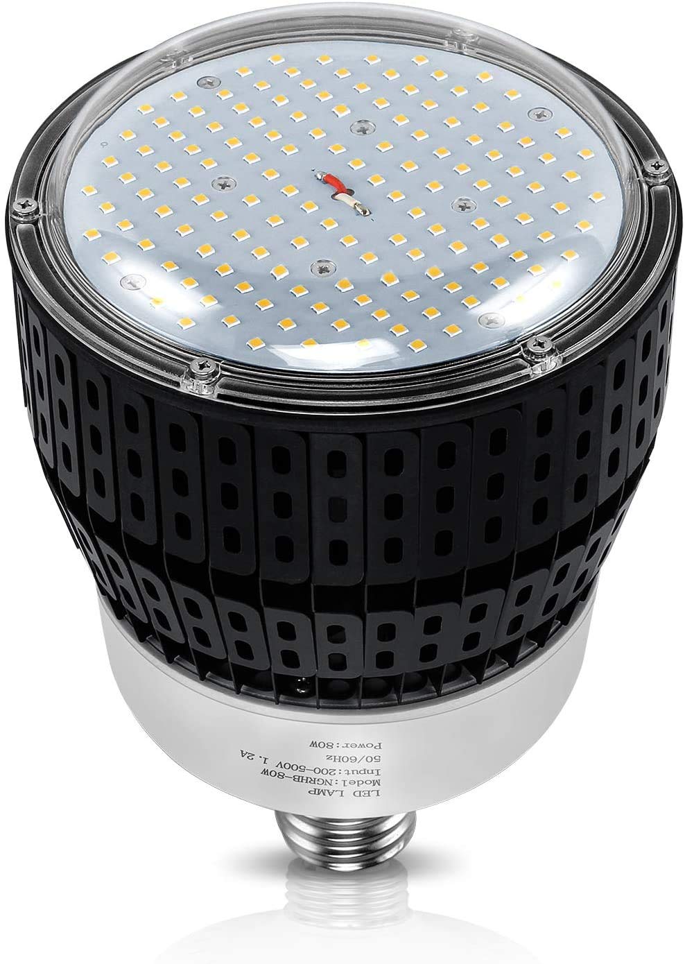 120W LED High Bay Light Bulb Retrofit,E39 Mogul Base LED Corn Light Retrofit Bulbs,500 Watt Metal Halide Equivalent,UL DLC Approved, 16800LM 5000K Warehouse Light,AC 100-277V