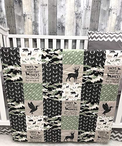 Baby Chevron, Baby Bedding, Hunting, Ducks, Woodlands, Buck, Crib Bedding, Nursery Room, Babylooms