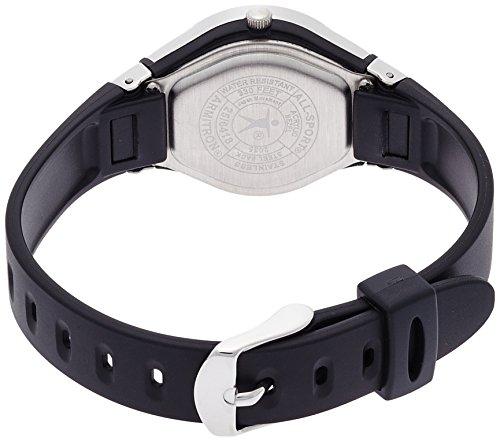 Armitron Sport Unisex 25/6418BLK Analog Easy-to-Read Dial Black Resin Strap Watch