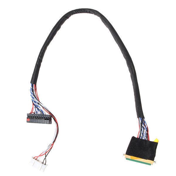 1PC 40 Pin 1 Channel 6 Bit LED LCD LVDS Screen Cable for Display
