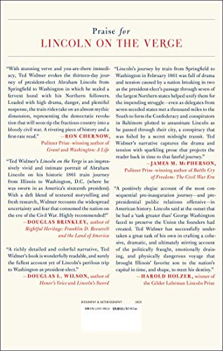 Lincoln on the Verge: Thirteen Days to Washington