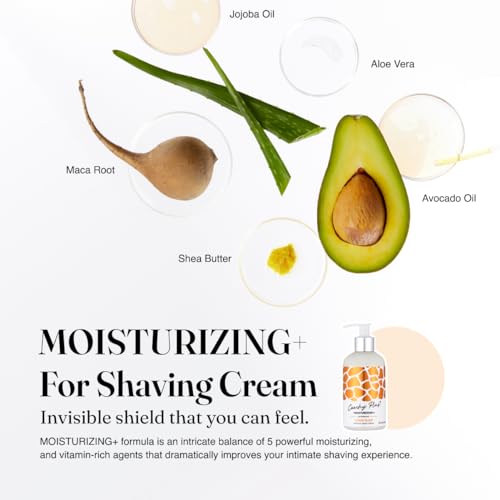 IntiMD Coochy Plus Intimate Shave Cream + Pre-Shave Elixir Moisturizer Oil Kit - HydroLock & MOISTURIZING PLUS Continuous Hydration Reliefs Razor Burn Bump Ingrown Hair