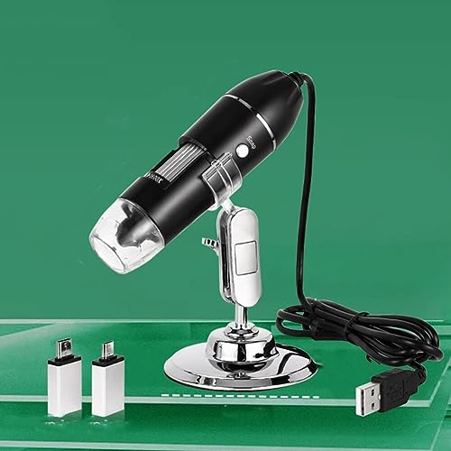 1600X Digital Microscope Camera - Portable USB Type C Microscope for Soldering and Cell Phone Repair