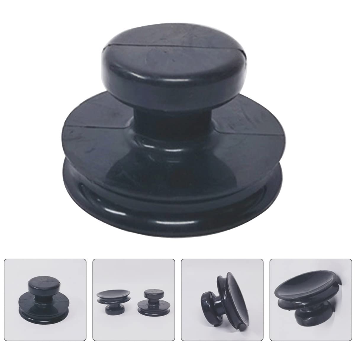 1pc Holder Healing Buddha Black Meditation Buddhist Mindfulness Tool: Tool Premium Handle Durable Nepal Ortable Holistic Accessories Suction Chakra Sucker Authentic