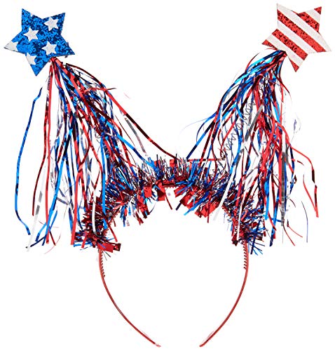 amscan Patriotic Star Headband | 10 1/4" X 10" | 1 Pc