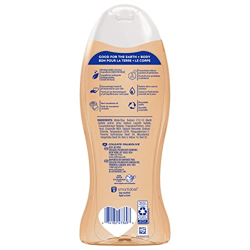 Softsoap Moisturizing body wash, macademia, 20 ounce pump, 20 Fl Oz, 4 Packs
