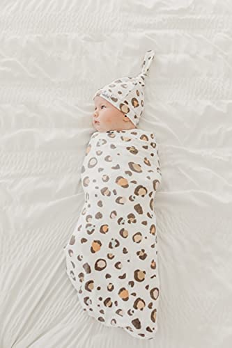 Copper Pearl Large Premium Knit Baby Swaddle Receiving Blanket Millie