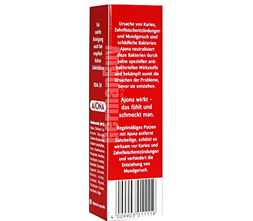 Ajona Stomatikum Toothpaste 25Ml (Pack of 2)