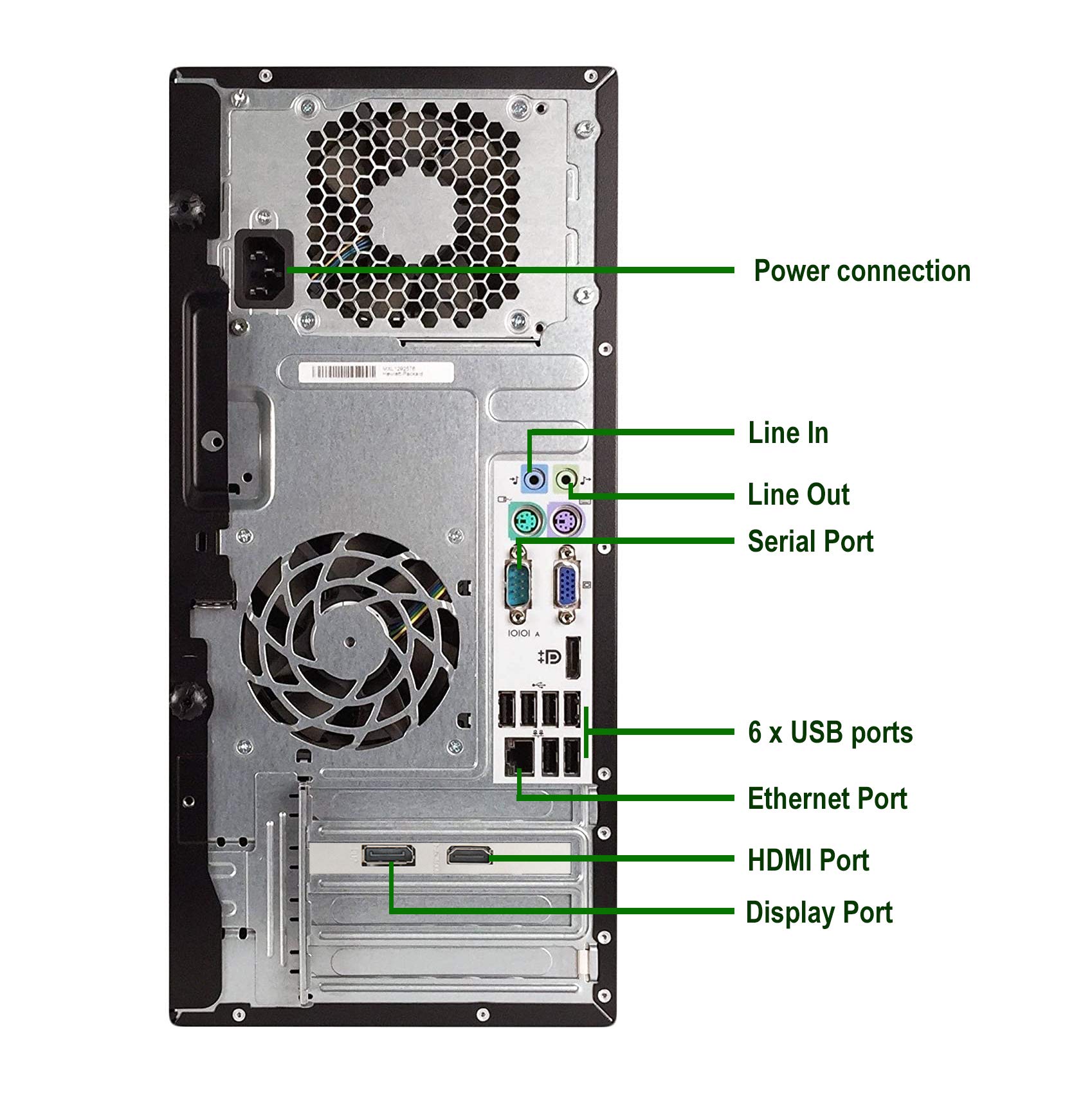 HP Elite 8300 Tower Computer PC, Intel Core i5 3.20GHz, 16GB Ram, 256GB M.2 SSD, Keyboard & Mouse, WiFi | Bluetooth, DVD Drive, Nvidia GeForce GT 1030 2GB DDR5, Windows 10 (Renewed)