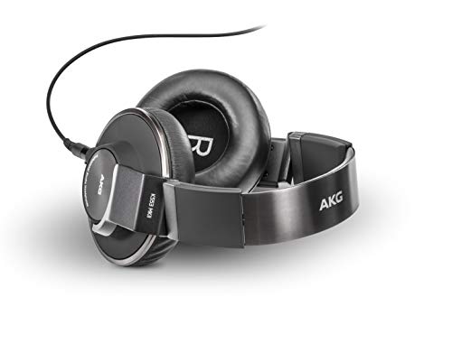 AKG Pro Audio K553 MKII Over-Ear, Closed-Back, Foldable Studio Headphones,Black