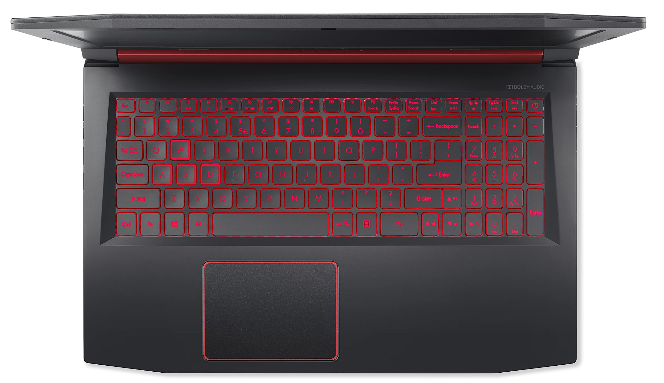 Acer NH.Q2QAA.012 Nitro 5, 7th Gen Intel Core i5-7300HQ, GeForce GTX 1050 Ti, 16GB DDR4, 256GB SSD, 1TB HDD, Win 10 Home, Shale Black, AN515-51-53W5