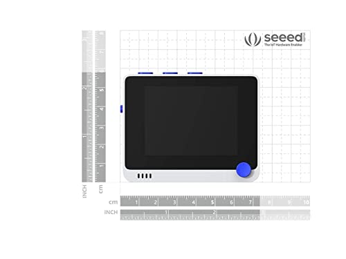 Seeed Studio Wio Terminal ATSAMD51 Core with Realtek RTL8720DN BLE5.0 Dev Board, Wireless Microcontroller Python Terminal Device Compatible with Raspberry Pi for Arduino, Micropython, and TinyML.