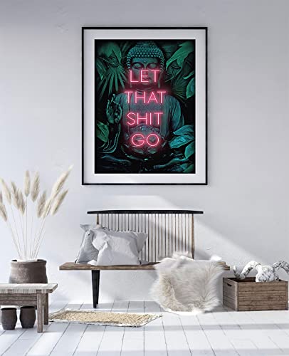 5D Diamond Painting Kits for Adults Beginners,Buddhism Buddha Diamond Art Kit,DIY Full Round Drill Religious Gem Art Kits with Inspirational Motivational Zen Quote,Home Wall Decor 12 x 16 Inch