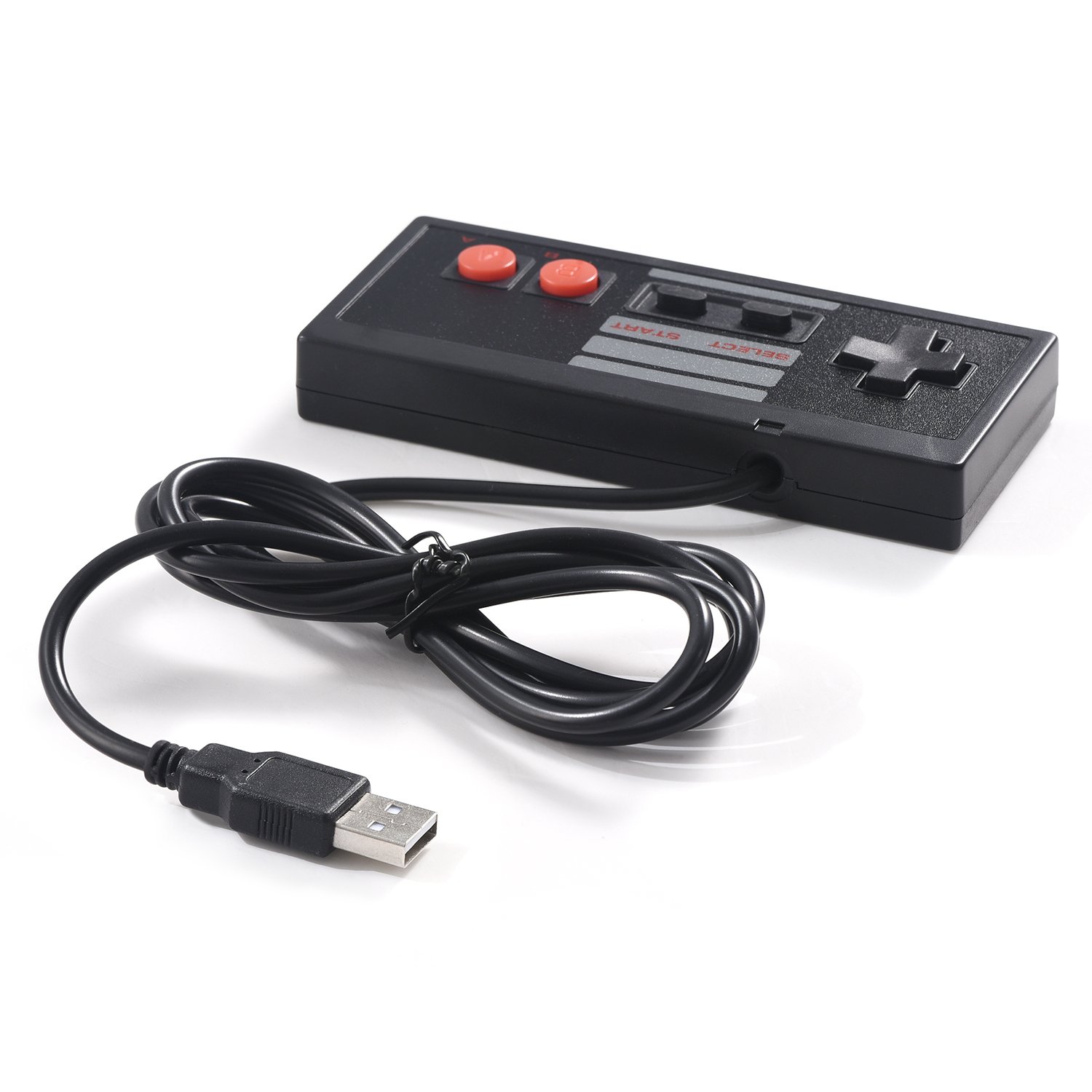2 Pack Classic USB Controller for NES Gaming, miadore PC USB NES Controller Retro Game Pad Joystick Raspberry Pi Controller for Windows PC Mac Linux RetroPie NES Emulators