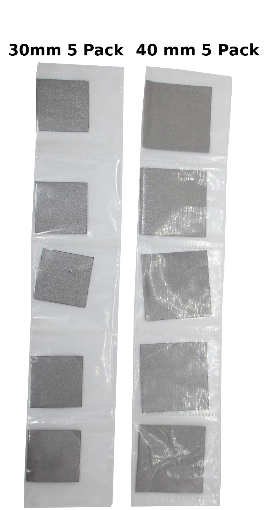IC Graphite High Compression Thermal Pad - Permanent Replacement for Thermal Paste/Grease (30X30 mm 5-Pack)
