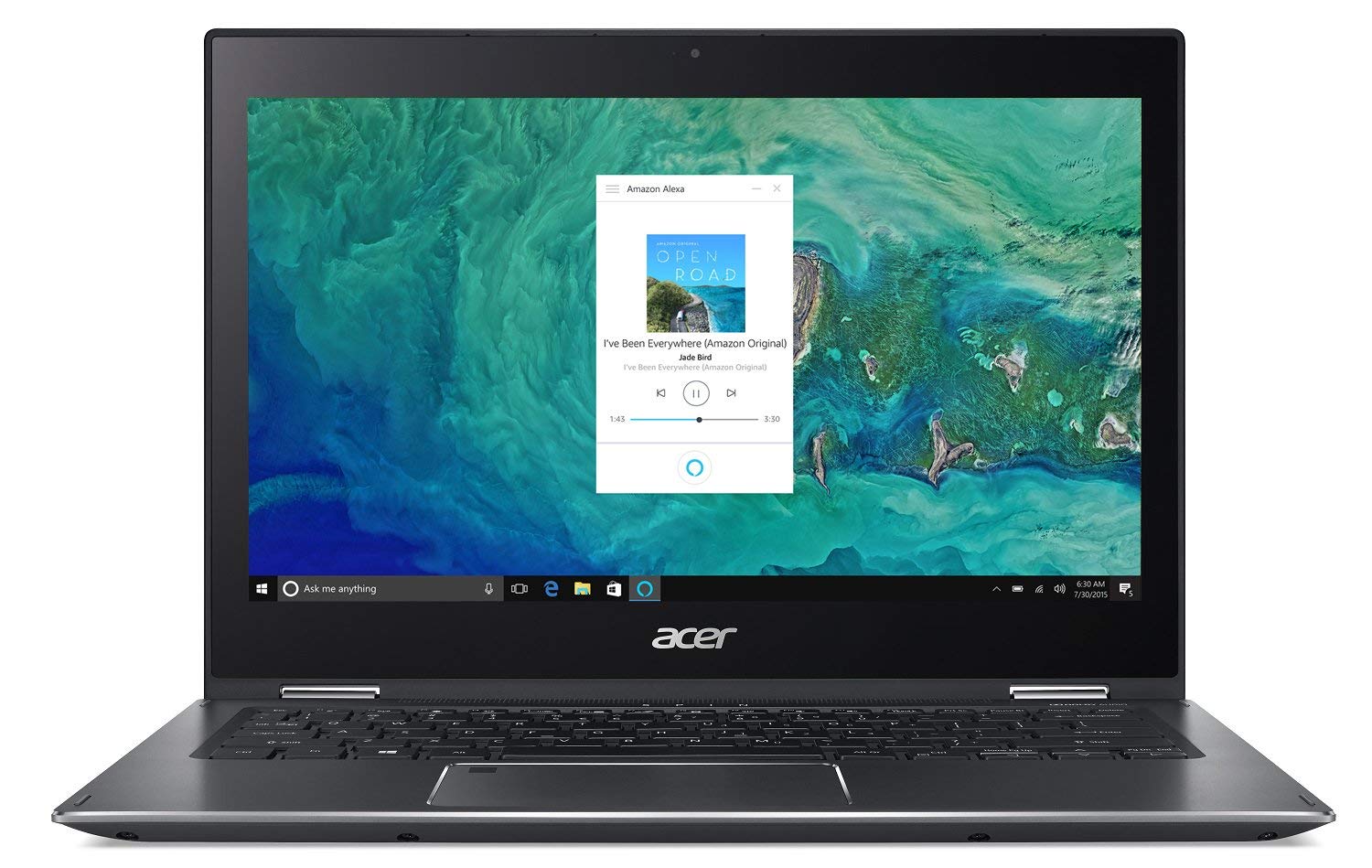 Acer Spin 5 SP513, 13.3in Full HD Touch, 8th Gen Intel Core i5-8250U, Alexa Built-in, 8GB DDR4, 256GB SSD, Convertible, Steel Gray (Renewed)