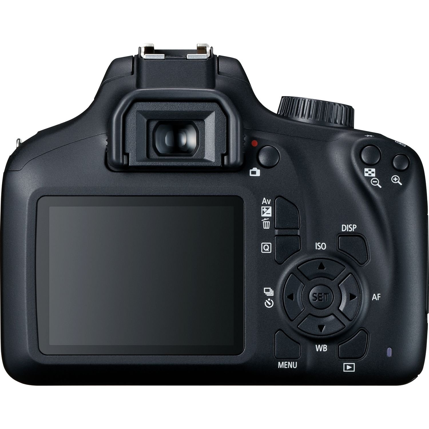 Canon EOS 4000D DSLR Camera with EF-S 18-55mm III Lens & EF 75-300mm III Lens Basic Bundle - Includes: Extended Life LPE10 Replacement Battery (1600mAh) & 2X Universal Lens Cap Keeper