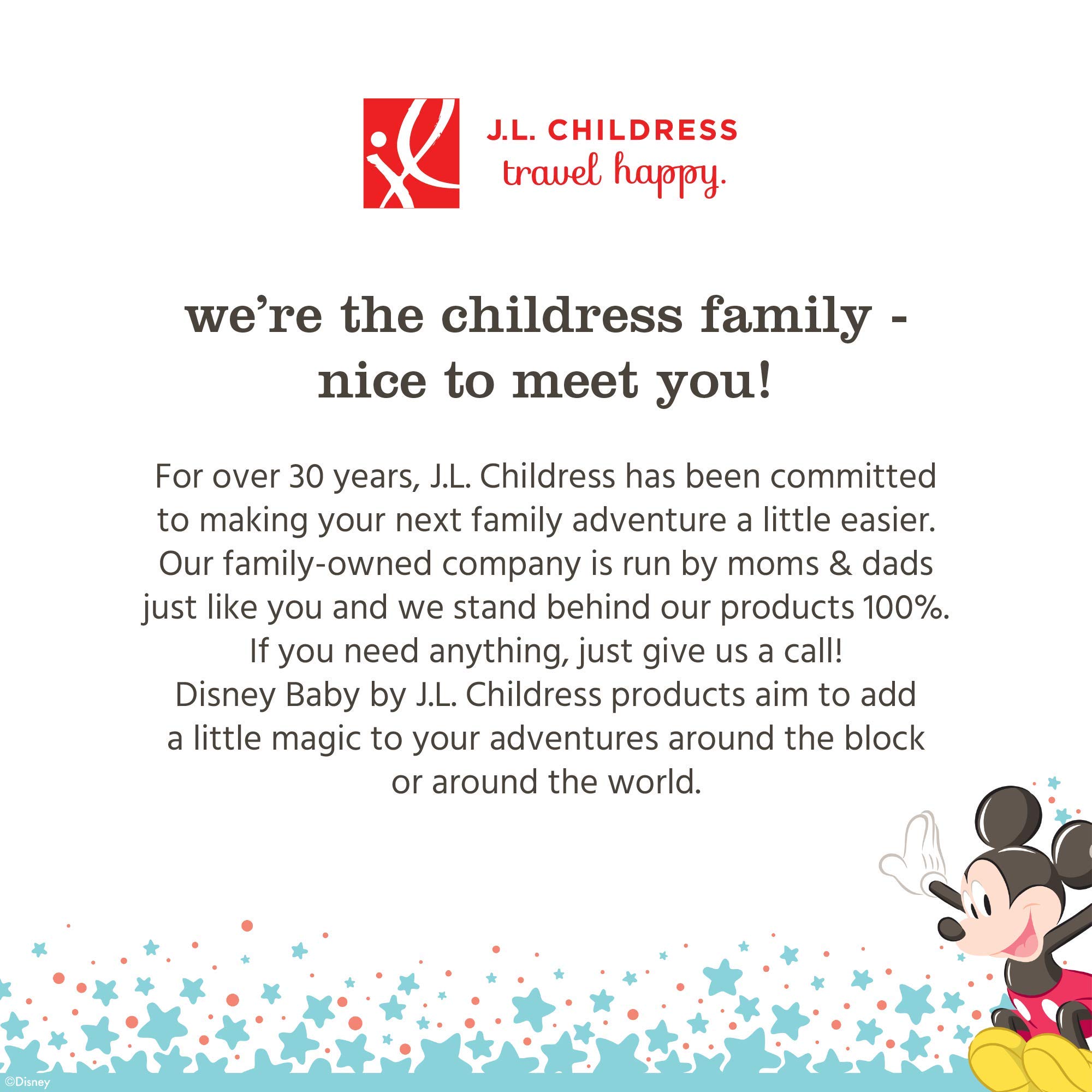 Disney Baby by J.L. Childress Mickey Mouse Stroller Hooks - Universal Stroller Clips with Non-Slip Straps - Durable Carabiners to Hold Water Bottles & Bags - 2 Pack - Disney Travel Accessory - Black