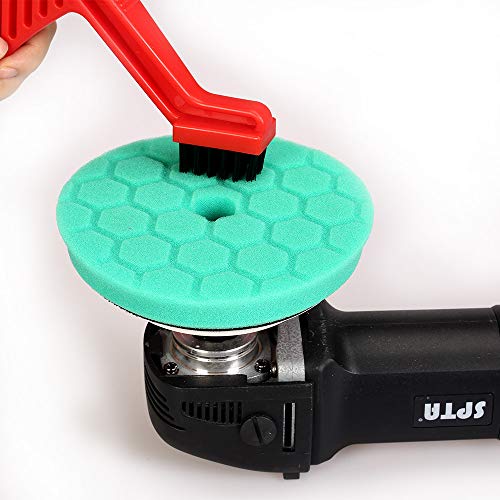 3 Pack Foam Pad Conditioning Brush for Cleaning Foam Wool Buffing Polishing Pads Sponge Disc Cleaner Handheld
