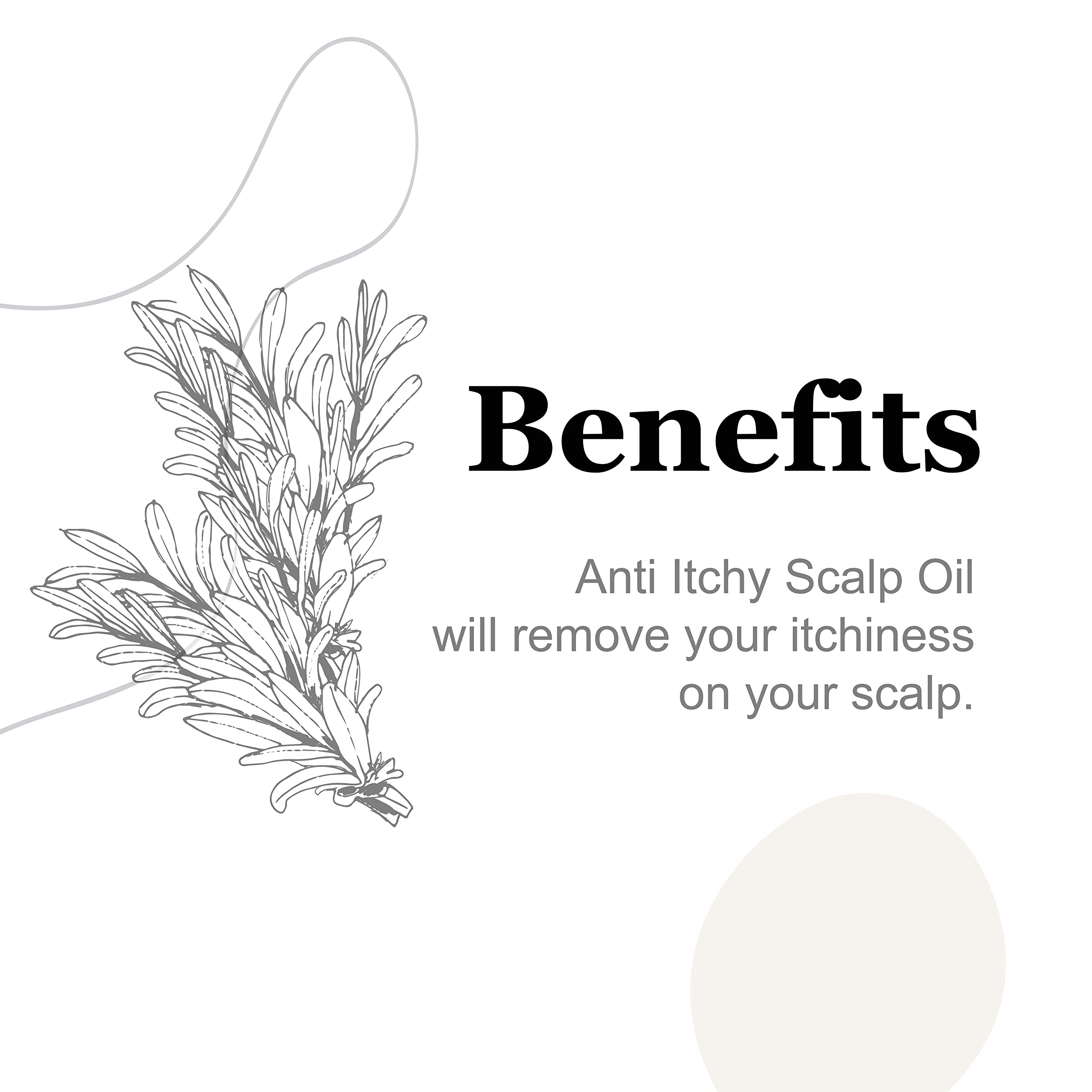 PERFECX Anti Itchy Scalp Oil [Herbal Infused, Ayurvedic] Rosemary, Peppermint, Amla, Garlic