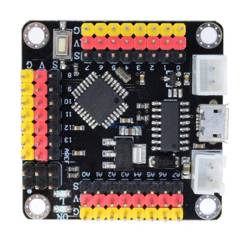1Set CH340 CH340G TTL USB Nano V3.0 3.0 Atmega328 Atmega328P Pro Mini Strong Module Microcontroller Board Compatible for Arduino