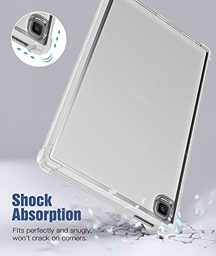 TiMOVO Clear Case for Samsung Galaxy Tab A7 Lite 8.7 2021 (SM-T220/T225/T227), Shockproof Drop Protection Slim Lightweight TPU Transparent Back Cover Shell for Galaxy Tab A7 Lite 8.7 2021 Tablet
